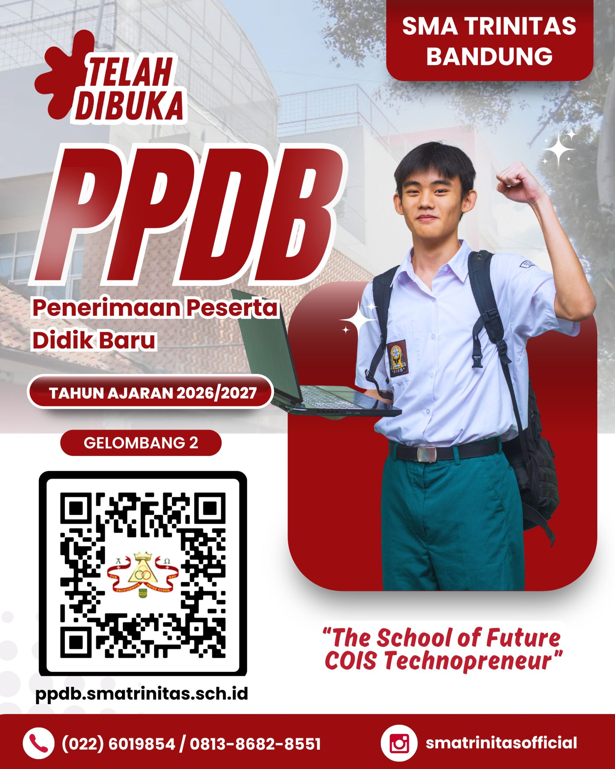 🎓 Telah Dibuka Pendaftaran PPDB SMA Trinitas Gelombang 2! - SMA Trinitas