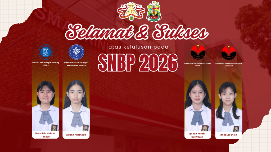 Empat Siswi SMA Trinitas Lolos PTN Jalur SNBP 2026, Bukti Prestasi dan ...